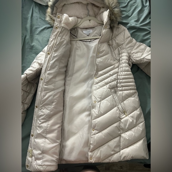 Laundry By Shelli Segal | Jackets & Coats | Laundry Puffer Cremebeige ...